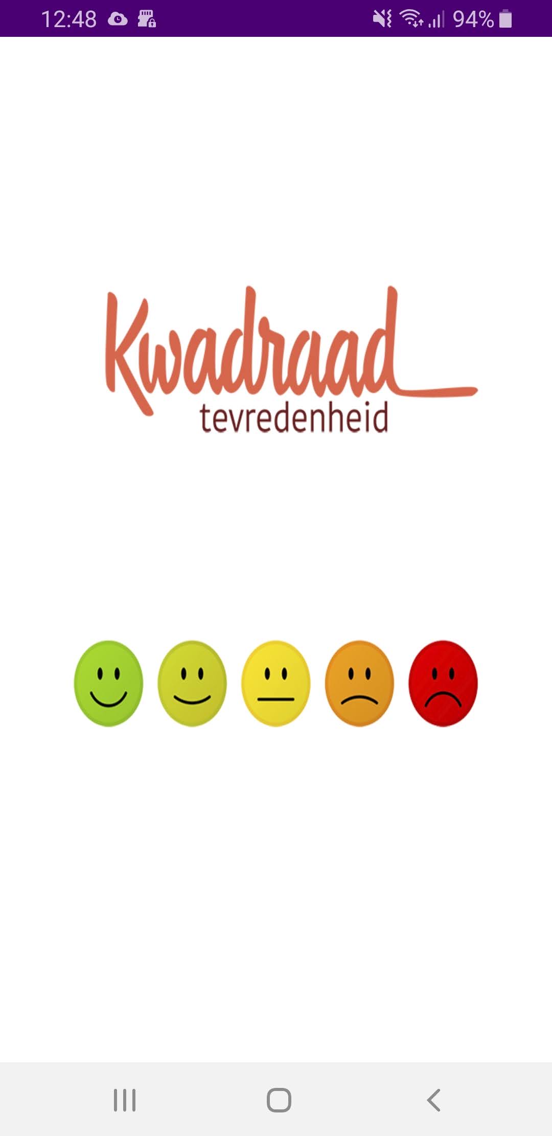App tevredenheid Kwadraad – Handleidingen Kwadraad
