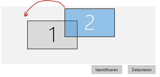Instellen van meerdere beeldschermen – Handleidingen Kwadraad